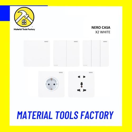 Jual NERO CASA X2 WHITE SAKLAR STOP KONTAK - INBOWDUS - INBOWDUS - Kota ...