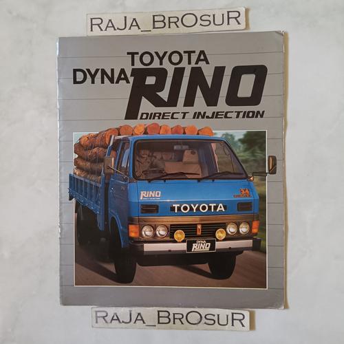 Jual Poster brosur katalog booklet jadul lawas Toyota Dyna Rino Diesel ...