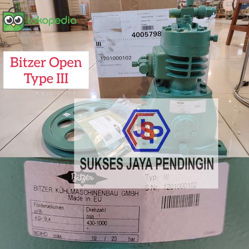 Jual Compressor Bitzer Open Type III / Type 3 R22 Medium Temperature ...