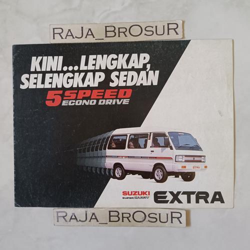 Jual Poster brosur katalog leaflet Suzuki Super Carry Extra 1988 - Kab. Langkat - RajaBrosur ...