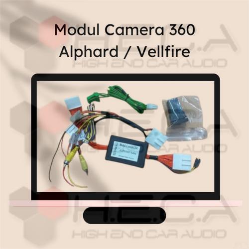 Jual Modul Module Camera 360 Toyota Alphard & Vellfire Ganti Head Unit ...