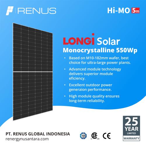 Jual LONGi 550 Wp Mono PERC Halfcut Solar Module / Panel Surya - Kota ...