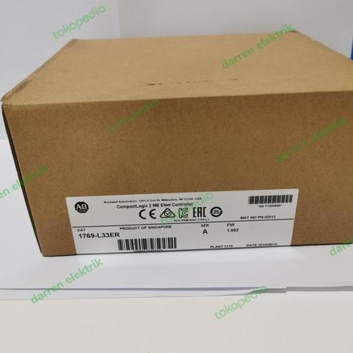 Jual Allen Bradley Compactlogix Controller 1769-L33R - Jakarta Barat ...