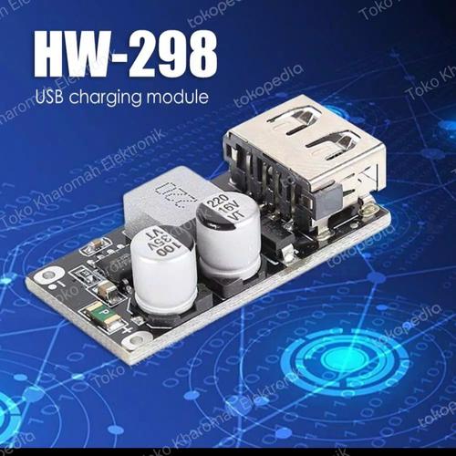 Jual Modul fast charging hp HW-298 5V 3,4 A 24 watt QC 3.0 USB - Kab ...