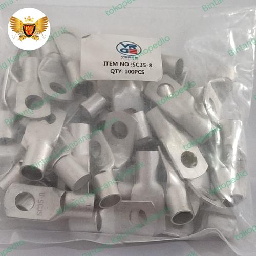 Jual Skun Kabel SC-35 Tembaga doff Scun Cable LUG Dove PANEL sc-35-8 ...