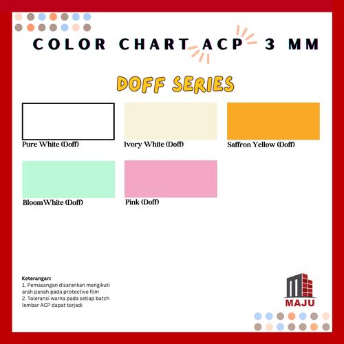 Jual ACP PE 3 mm Interior Aluminium Composite Panel - Doff Series ...