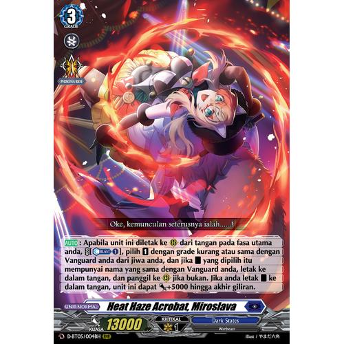 Jual Heat Haze Acrobat, Miroslava (RRR) | D-BT05 | Bahasa Vanguard - Jakarta Barat - Carttu ...