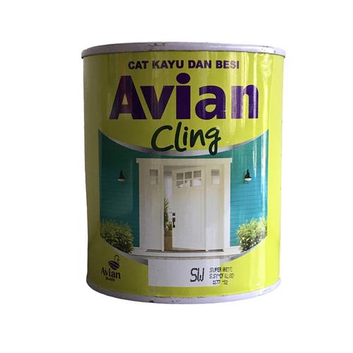 Jual Cat Kayu dan Besi Avian Cling 0.85 liter - Putih - Kab. Bogor - Tb ...