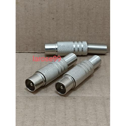 Jual Jack Antena TV Besi Cowo Colokan Antena TV Male Besi Jack TV ...