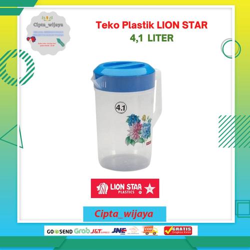 Jual Teko Plastik 4,1 Liter Lion Star / Water Jug 4,1 Liter Lion Star - Kota Tangerang Selatan ...