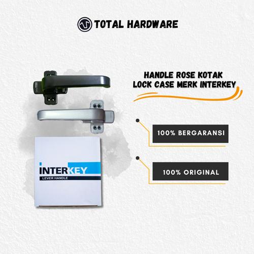Jual Handle Rose Kotak Aluminium Merk Interkey - Hitam - Kota Bogor - Total Aluminium' | Tokopedia