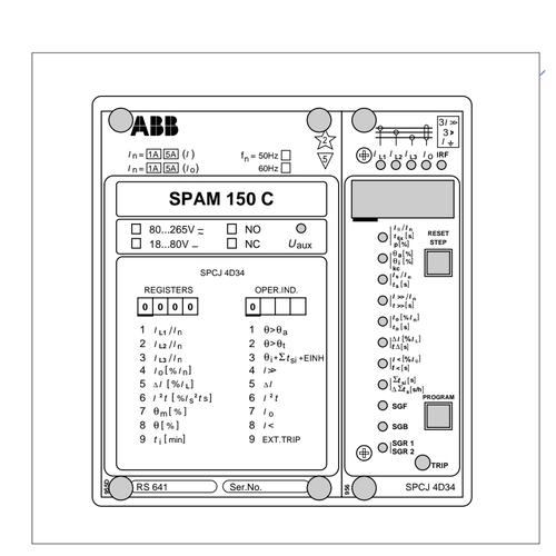 Jual ABB SPAM 150 C Motor protection relay - Kota Bekasi - SUPERTEKNIC ...