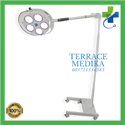 Jual lampu operasi bulb stand /mobile/operating lamp LED 5 bulb ...