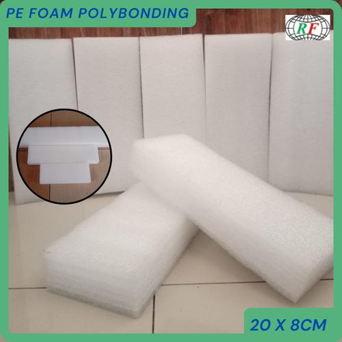 Jual Busa Gabus Elastis PE Foam Polybonding 20 x 8cm Busa Packing PE ...
