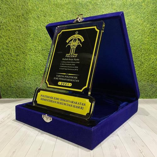Jual Plakat kenang-kenangan KKN/PKL/magang, piagam, penghargaan, trophy ...