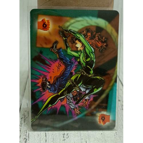 Jual 1996 Kartu DC Comics Fleer Over Power Poison Ivy (Power Card #2 ...