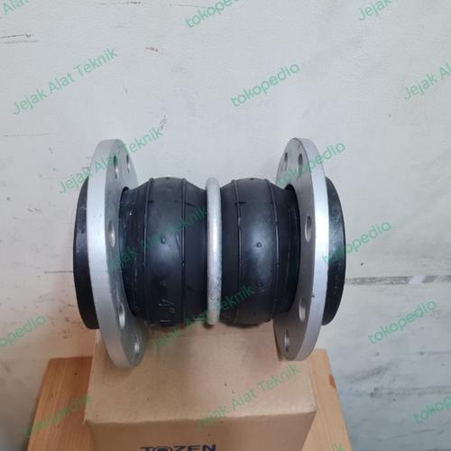 Jual flexible tozen rubber Joint 4" inch DN100 JIS 10K / Twinflek ...