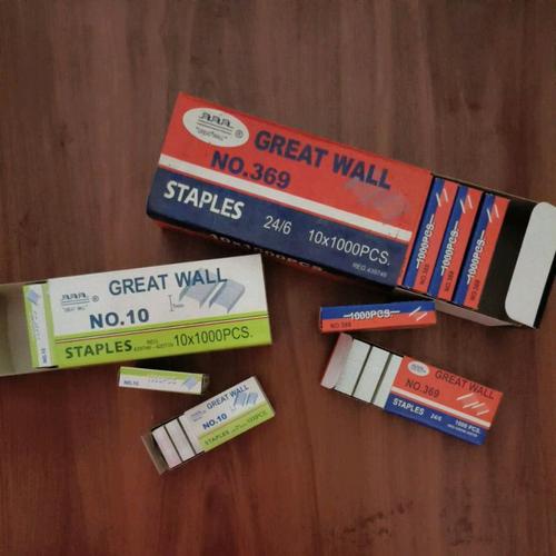 Jual Isi Staples Great Wall - No 369 - Kota Balikpapan - Toko Novita 2 ...