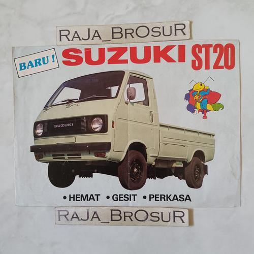 Jual Poster brosur katalog leaflet Suzuki Carry ST20 ST 20 Truntung 1977 - Kab. Langkat ...