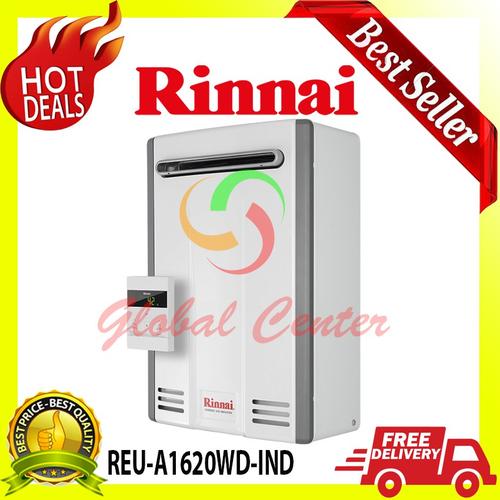 Jual Water Heater Rinnai REU-A1620WD-IND - Garansi Resmi - Jakarta Barat - Global Home Center ...