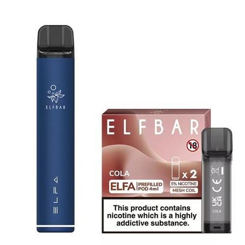 Jual Elfbar Elf Bar ELFA Series Cartridge / Pod Vaporiser Vape Device ...