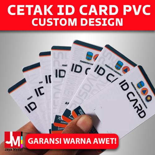 Jual Cetak ID Card PVC Custom Kartu Pelajar - 1 Sisi - Kab. Tangerang ...