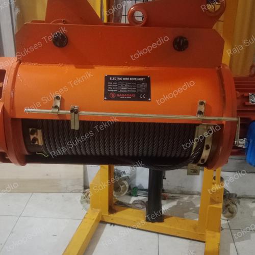 Jual ELECTRIC WIRE ROPE HOIST 5 TON 12 MTR NAGASAKI JAPAN - Jakarta ...