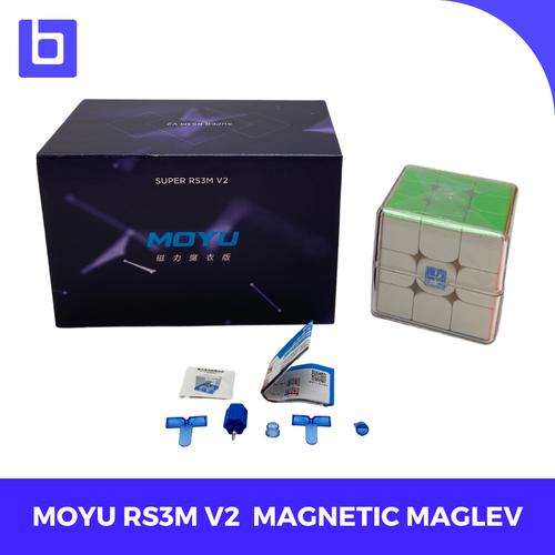 Jual RUBIK 3X3 - MOYU SUPER RS3M V2 MAGLEV UV COATED STIKERLESS ...
