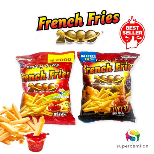 Jual French Fries 2000 | Chiki Kentang Goreng Saos Sambal | Jajanan ...