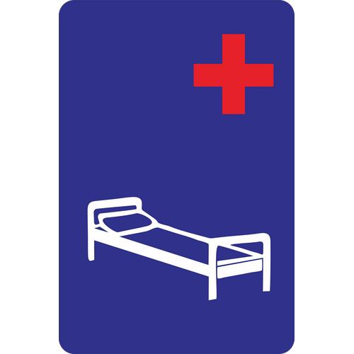 Jual Rambu Rumah Sakit Klinik 40cm X 60 cm, 35cm x 50cm, Plat ACP 3mm ...