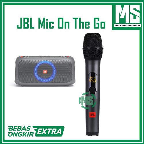 Jual JBL mic wireless partybox On The Go microphone original party box ...