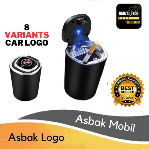 Jual Asbak Mobil Automatic Portable LOGO MERK / Premium Car Ash Tray ...