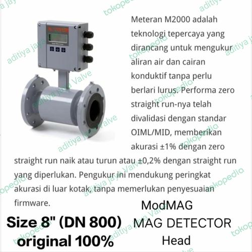 Jual ModMAG mag detector Head M2000 Electromagnetic 8 inch flow meter ...