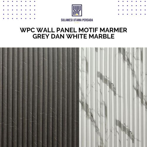 Jual Wall Panel WPC wood panel motif marmer - MARMER PUTIH - Kota ...