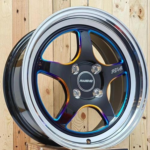 Jual velg racing ring 15 SAMLONG RX-5 velg r15 jazz agya city mobilio ...