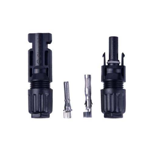 Jual MC4 Connector Socket MC4 Set Female Male solar panel with copper ...