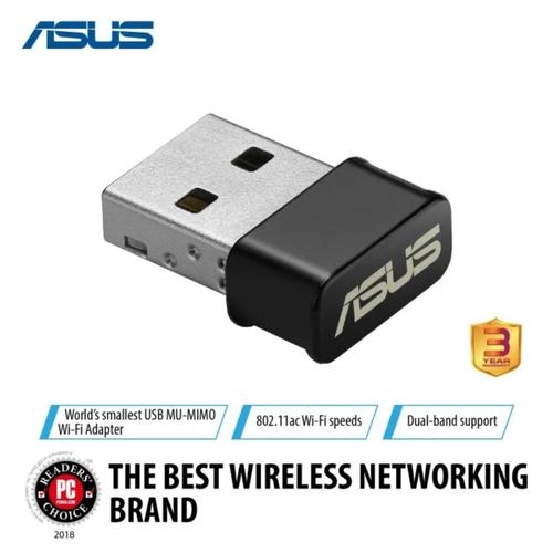 Jual Asus USB-AC53 Nano AC1200 Dual Band USB WiFi Adapter Wireless ...