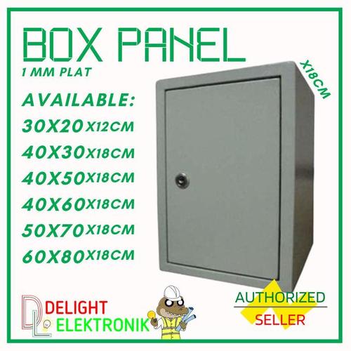 Jual BOX PANEL INDOOR 40x30 40x50 40x60 50x70 60x80 1mm PLATE - 40x30 ...