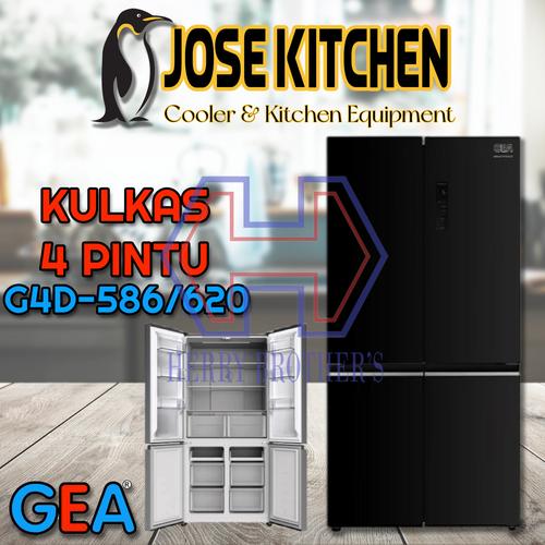 Jual Kulkas 4 pintu G4D-586 GEA tipe Home Refrigerator G4D 586 G4D596 ...