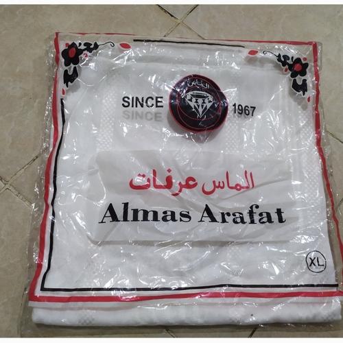 Jual SORBAN ASLI SAUDI Surban Imamah Arab Almas Arafat Shemagh Merah ...