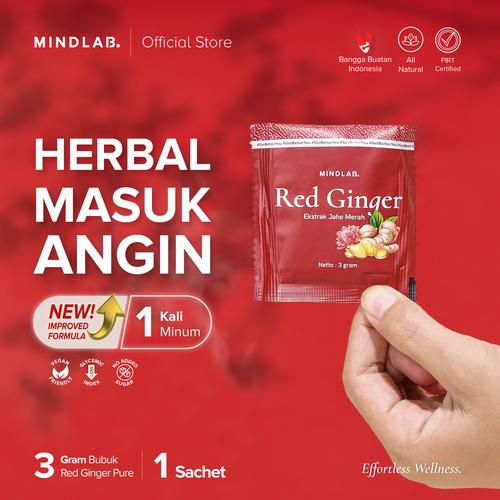 Promo Red Ginger Extract Powder Sachet 3 Gram / Jahe Merah Bubuk ...