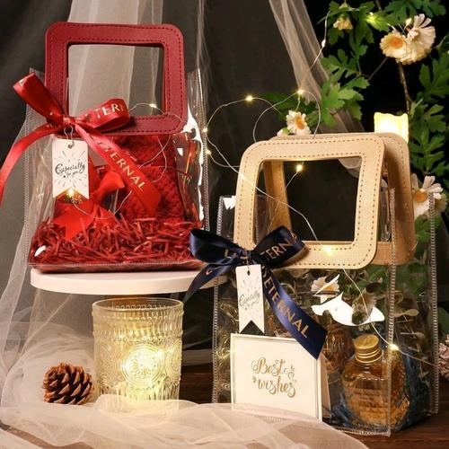 Jual Tas Mika PVC Bening Gift Bag Transparan Premium (Min 3 pcs ...