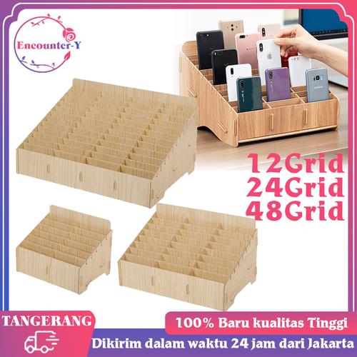 Jual Rak Tempat Hp 12/24/48 Susun Management Box Cell Phone Multifungsi ...
