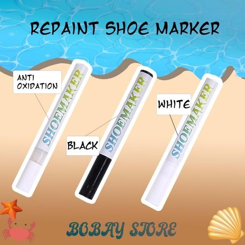 Promo Shoe Marker Repaint Spidol Perbaikan Warna Sepatu Pudar Universal ...