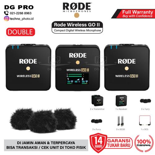 Jual Rode Wireless GO II Dual Wireless Microphone/Rode Wireless GO 2 ...