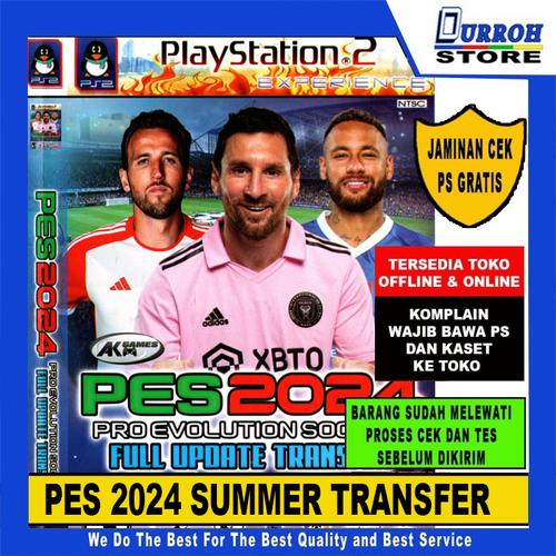 Jual KASET GAME PS 2 - PLAYSTATION 2 PES 2024 TERBARU - NO COVER - Jakarta Timur - Durroh Store ...