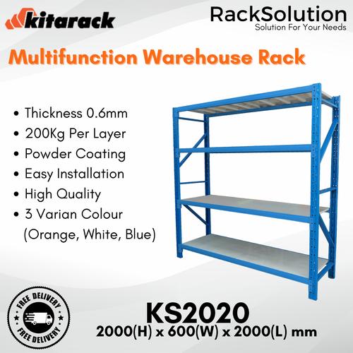 Jual Warehouse rack KITARACK KS2020 STARTER blue rak gudang - Kota ...