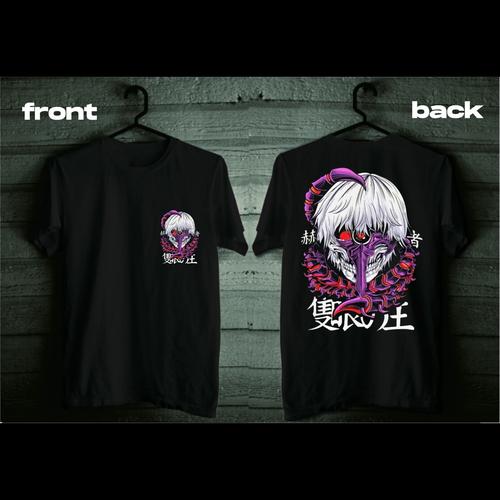Jual T-SHIRT ANIME ART JEPANG - CUSTOM DESIGN DAN SABLON SATUAN - S ...