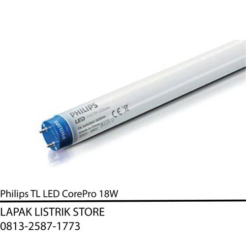 Jual Philips TL LED CorePro 1200mm T8 TL Core pro 18W - Jakarta Pusat - lapak listrik store ...