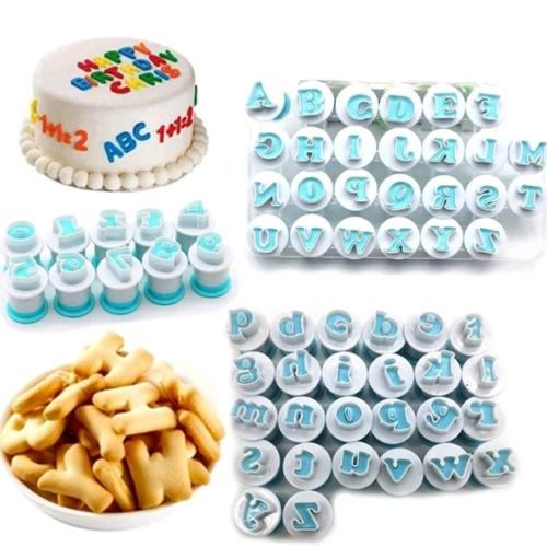 Jual cetakan huruf dan angka fondant,cetakan alphabet fondant,plunger ...